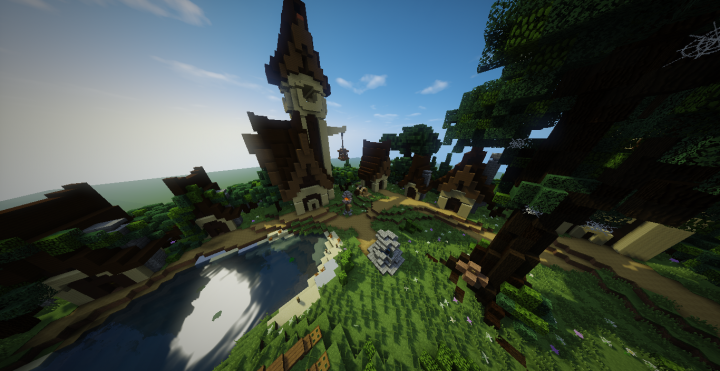 Survival City Spawn Minecraft Map