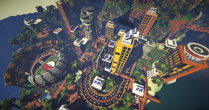 Color Divercity - City by the Bay Minecraft Map