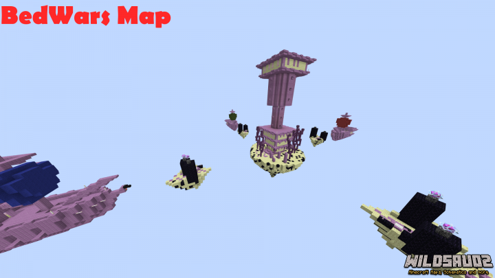 BedWars End MAP+SCHEMATIC Minecraft Map