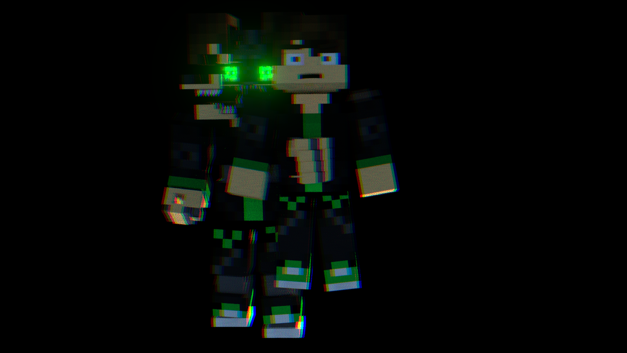 My Horror render library Minecraft Map