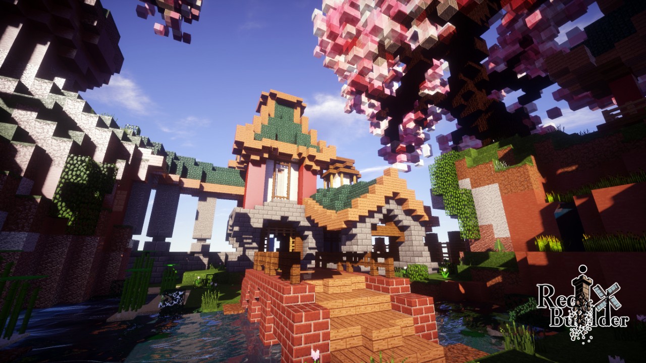 Japan arena for PVP Minecraft Map