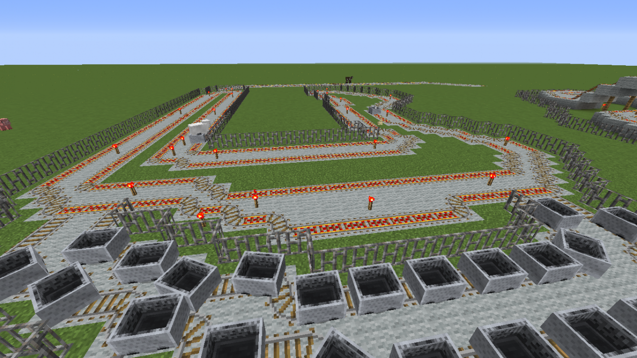 Go-Kart Track - Based on real life Minecraft Map