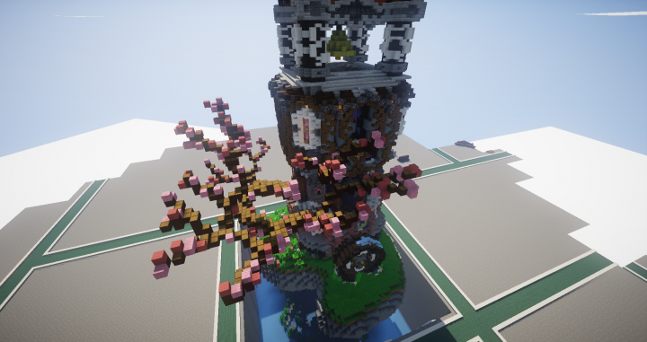 Fantasy Tree Tower (Cubed Creative) Minecraft Map