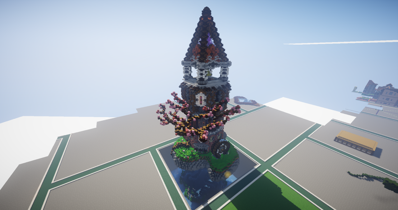 Fantasy Tree Tower (Cubed Creative) Minecraft Map