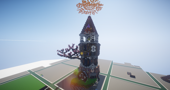 Fantasy Tree Tower (Cubed Creative) Minecraft Map