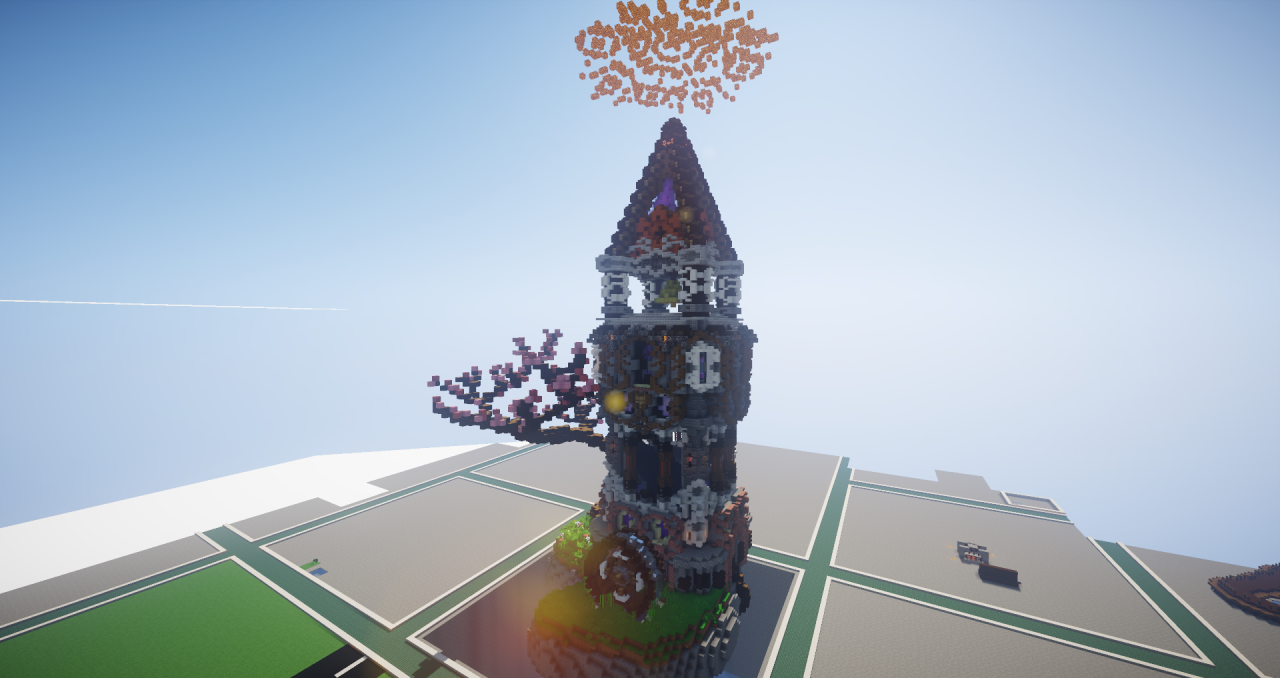 Fantasy Tree Tower (Cubed Creative) Minecraft Map