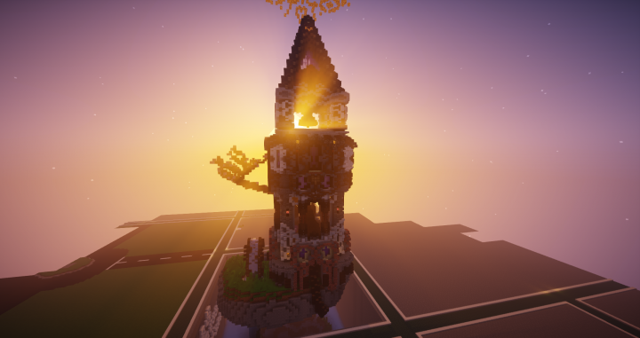 Fantasy Tree Tower (Cubed Creative) Minecraft Map