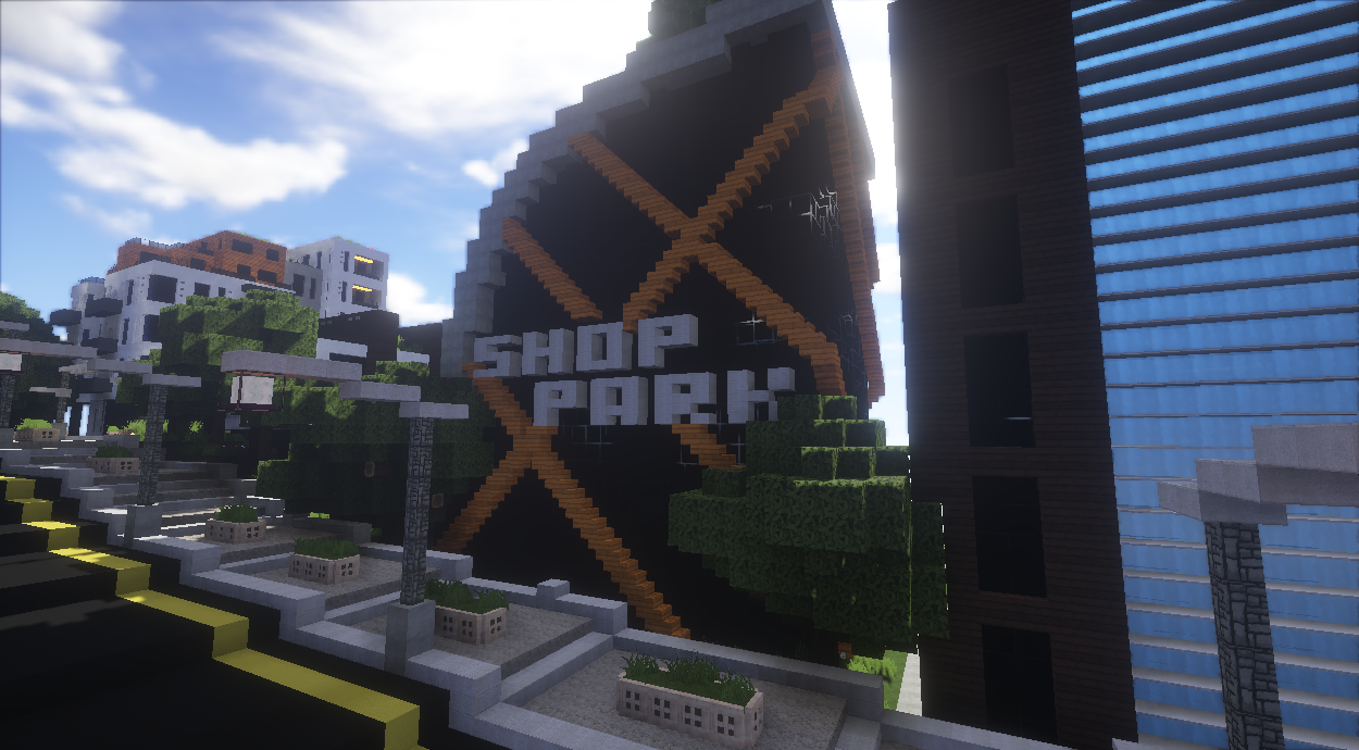 Modern | Shop Park Minecraft Map