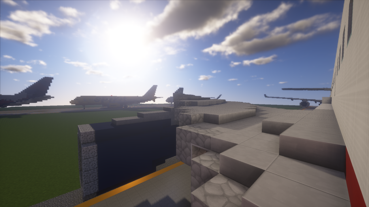 U.S. Airways Airbus A330 Minecraft Map