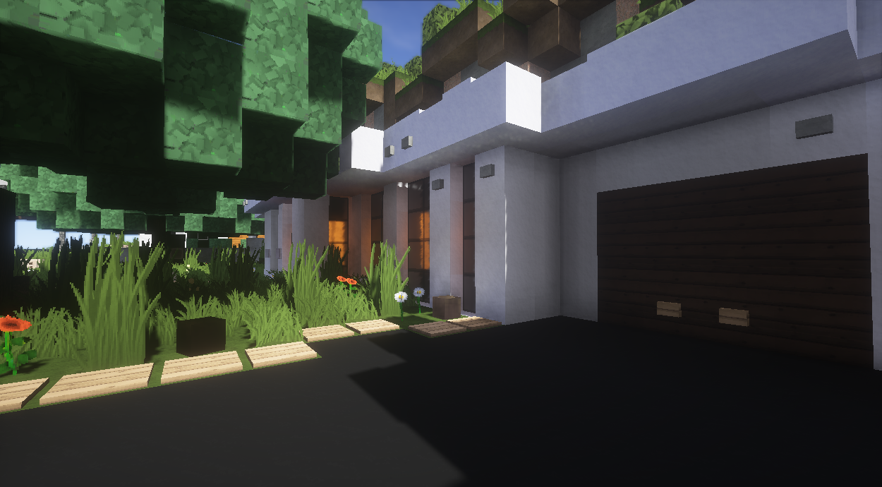 Modern | House in stone Minecraft Map