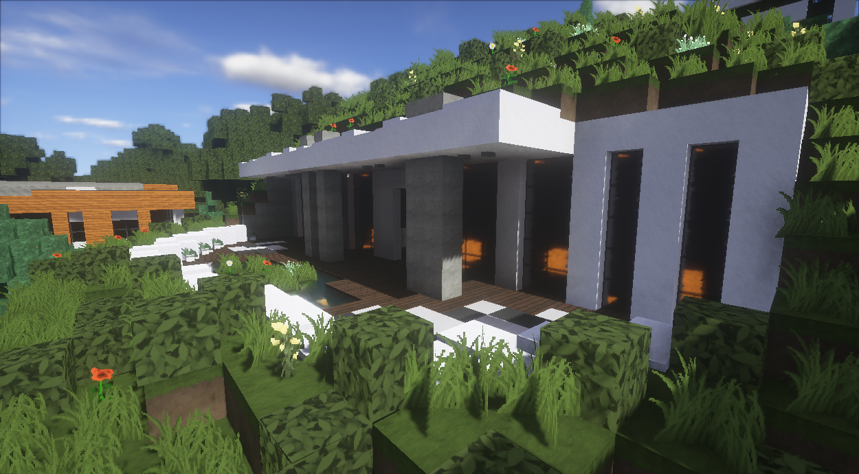 Modern | House in stone Minecraft Map