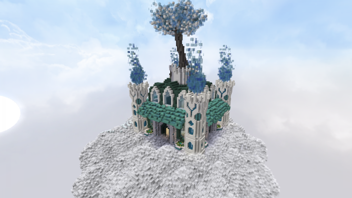 Prismarine Castle Minecraft Map