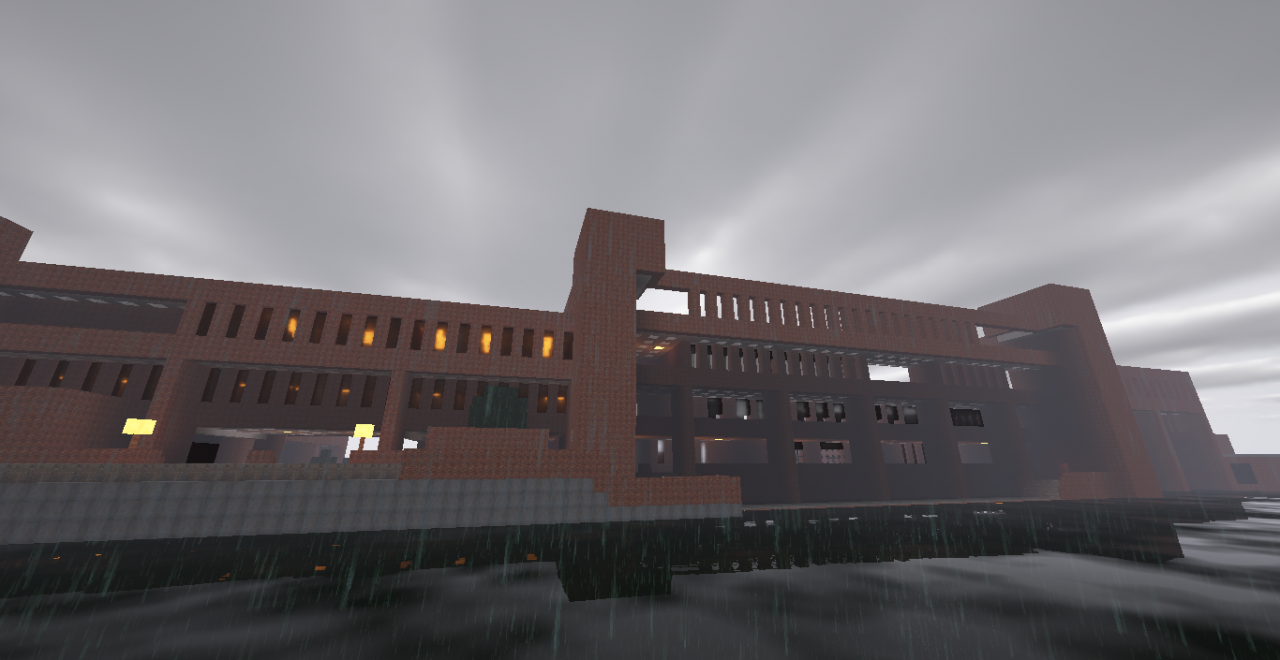 University of Texas at Arlington - Fine Arts Building Minecraft Map