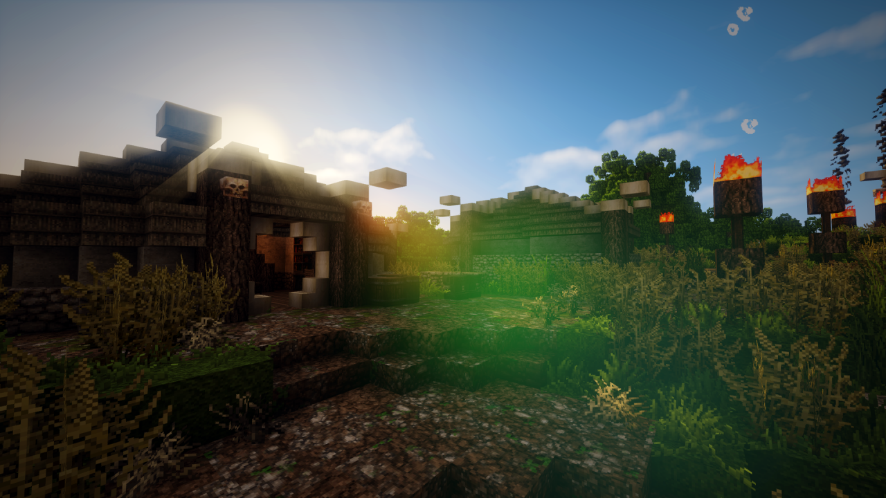 "Mineriel Project" (IIpoctoDallas) Orc camp Sayar Minecraft Map