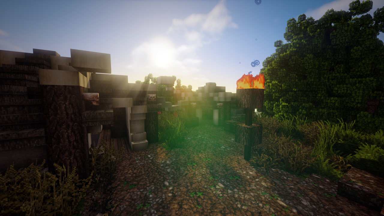 "Mineriel Project" (IIpoctoDallas) Orc camp Sayar Minecraft Map