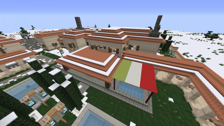 Italian villa Minecraft Map