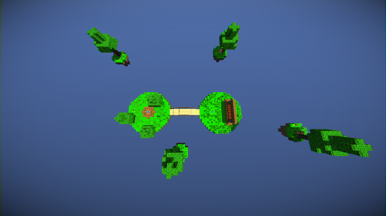 Spawn Skywars Sencillo Minecraft Map