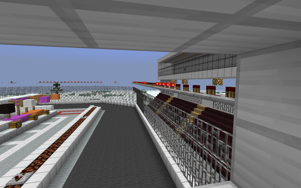 Minecraft Race Track Minecraft Map