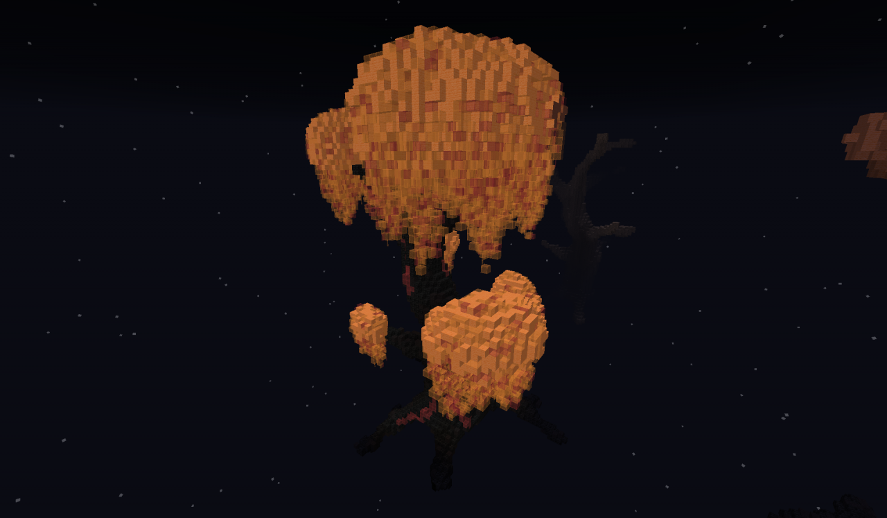 Burning/Molten Tree Minecraft Map