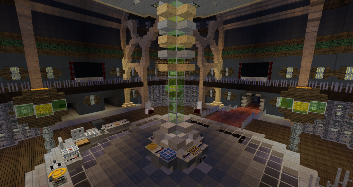 Custom Tardis Interior v8! Minecraft Map
