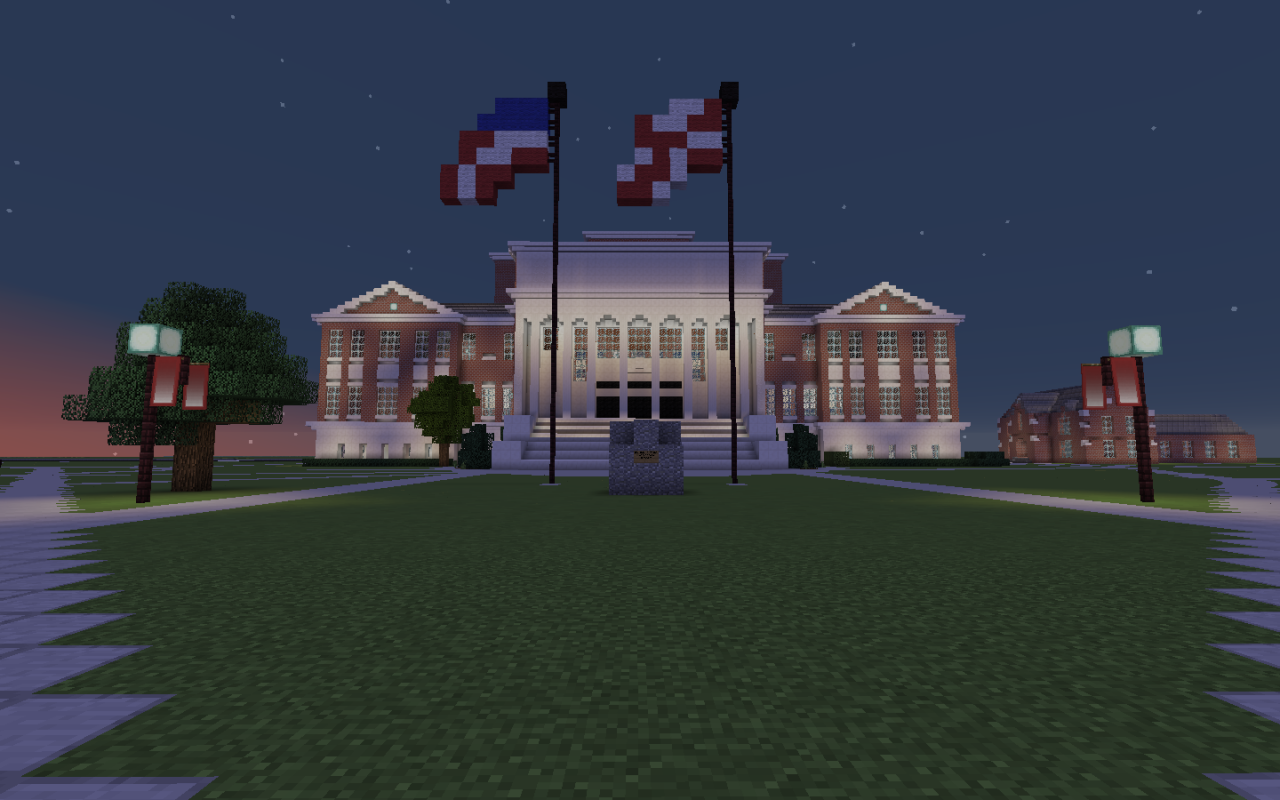 The University of Alabama 1:1 Minecraft Map