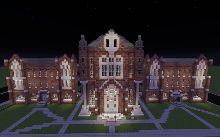 The University of Alabama 1:1 Minecraft Map