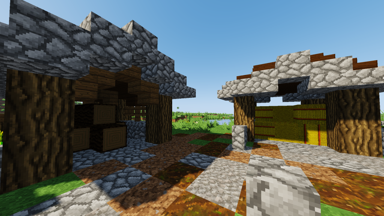 Small Medieval Farm Minecraft Map