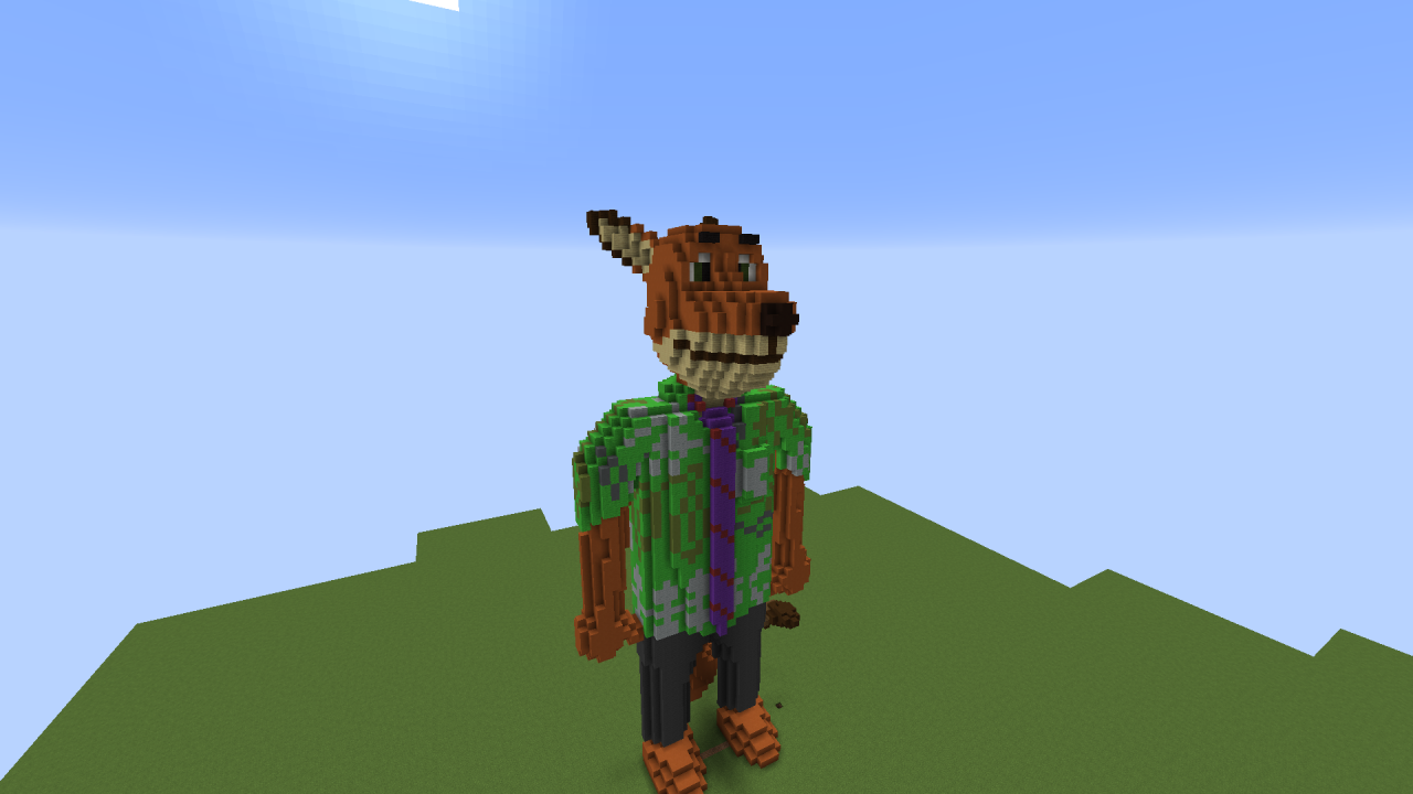 The Fox From Zootopia (Nick Wild) Minecraft Map