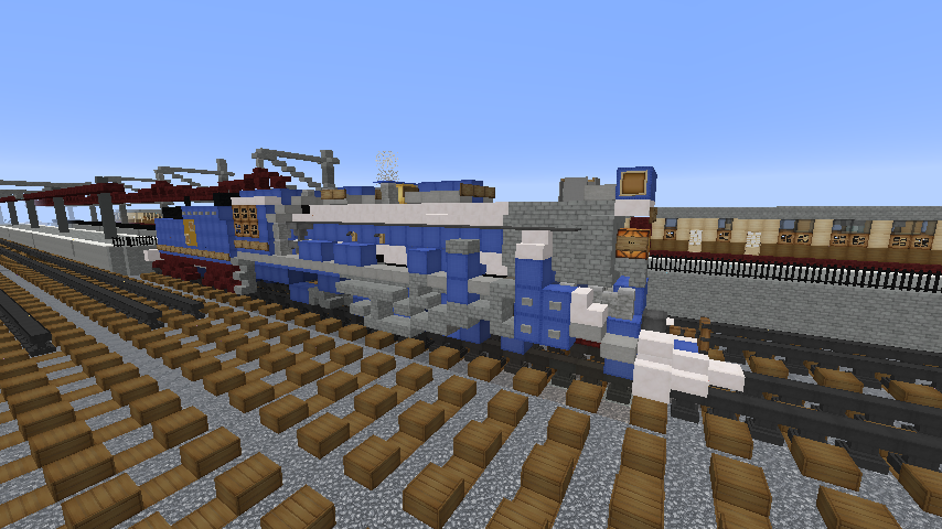 The Blue Comet (Engine) Minecraft Map