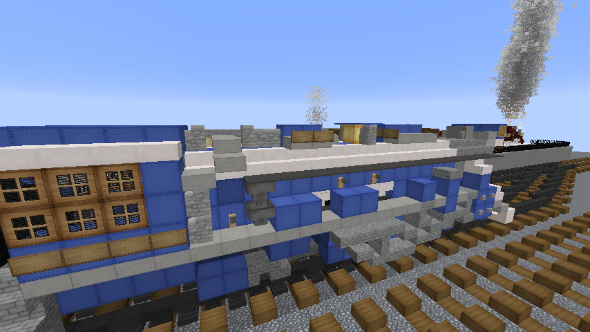 The Blue Comet (Engine) Minecraft Map