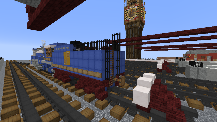 The Blue Comet (Engine) Minecraft Map