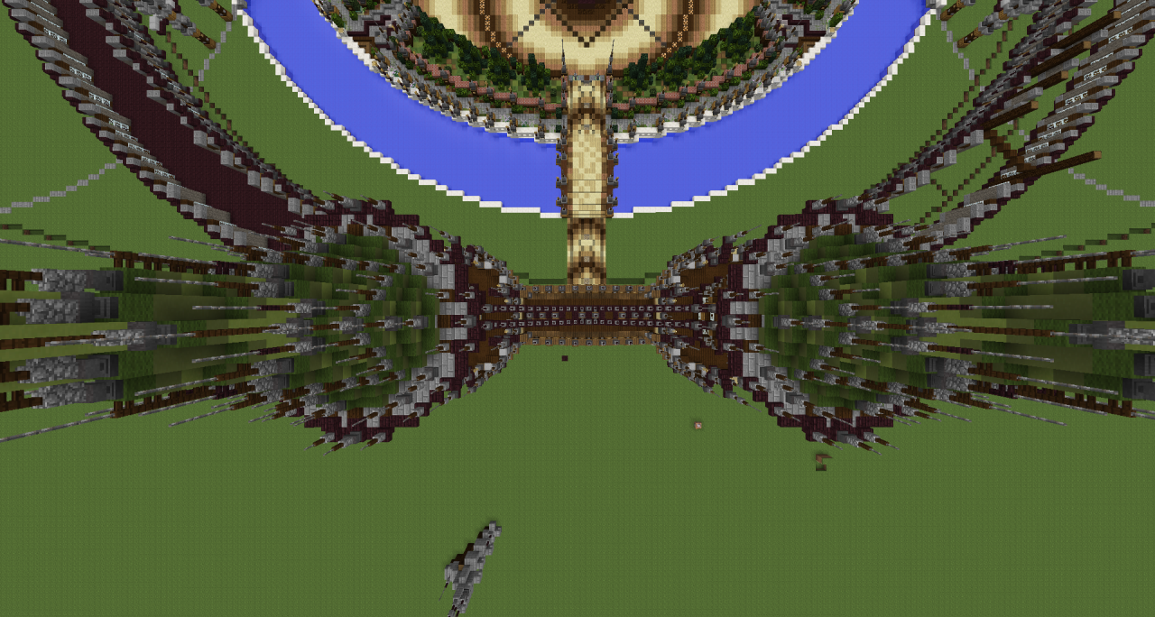 Castle gate Minecraft Map