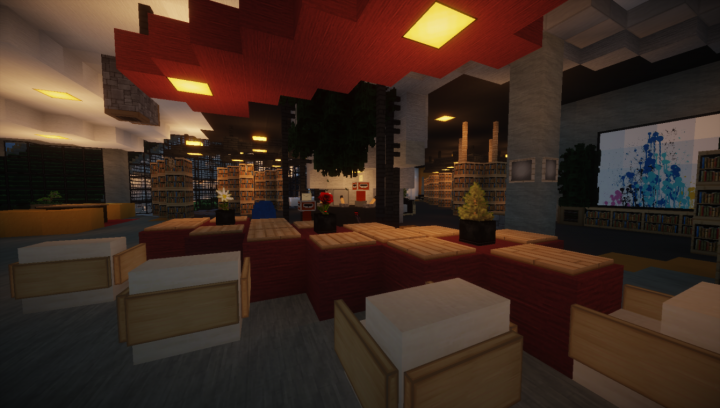 Minecraft School of Arts Design & Media Minecraft Map