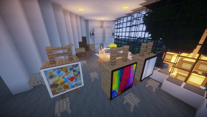 Minecraft School of Arts Design & Media Minecraft Map