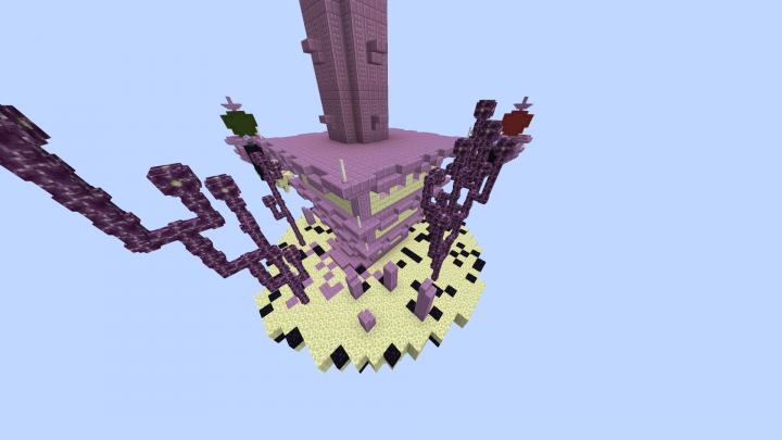 BedWars End MAP+SCHEMATIC Minecraft Map