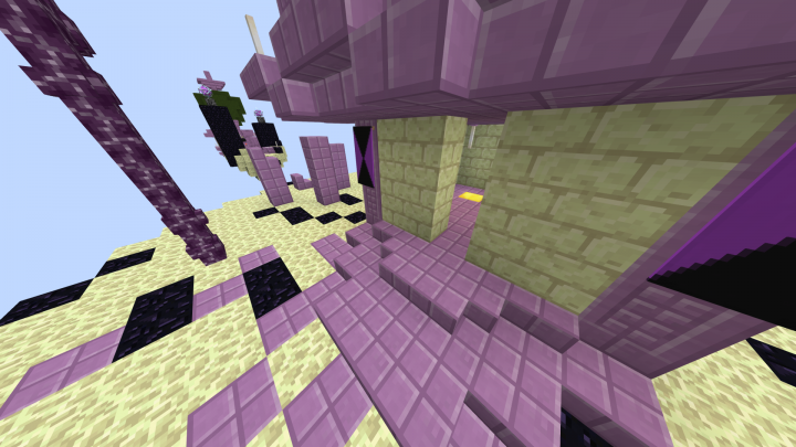 BedWars End MAP+SCHEMATIC Minecraft Map