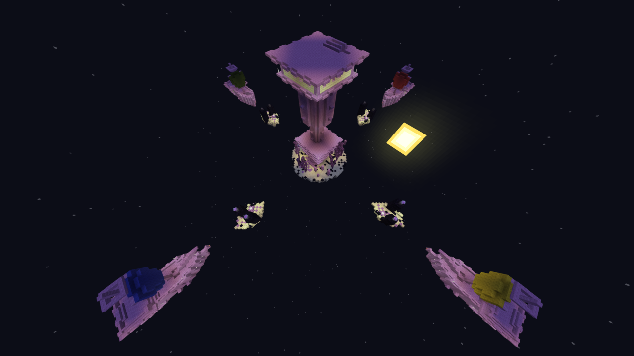 BedWars End MAP+SCHEMATIC Minecraft Map