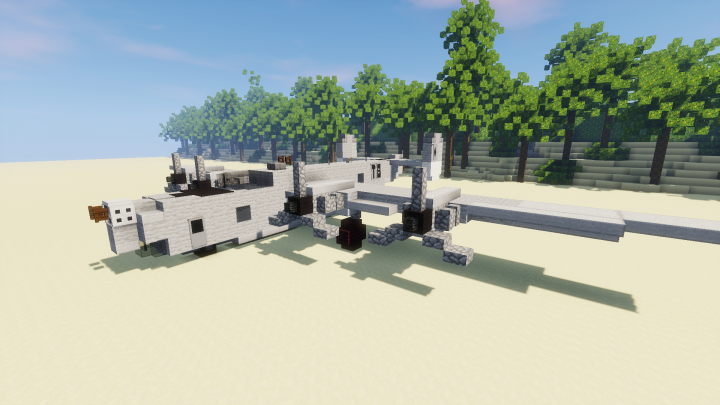 Consolidated B-24 Liberator 1,5:1 Minecraft Map