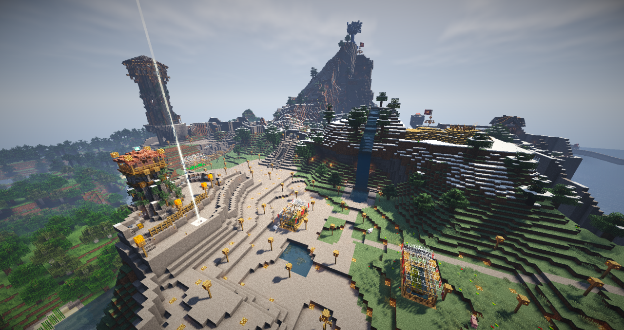 Mountain Fortress Minecraft Map