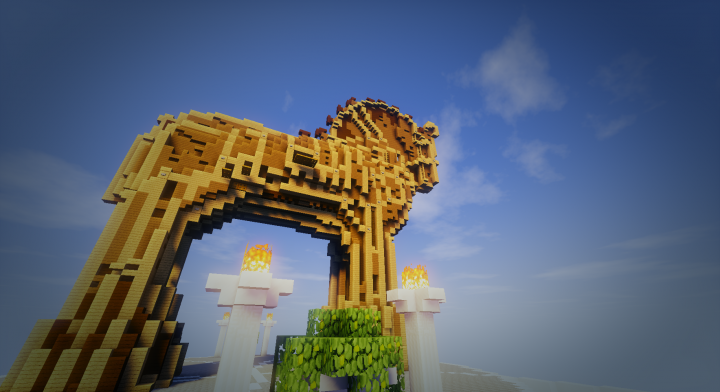 Trojan Horse - Cheval de Troie Minecraft Map