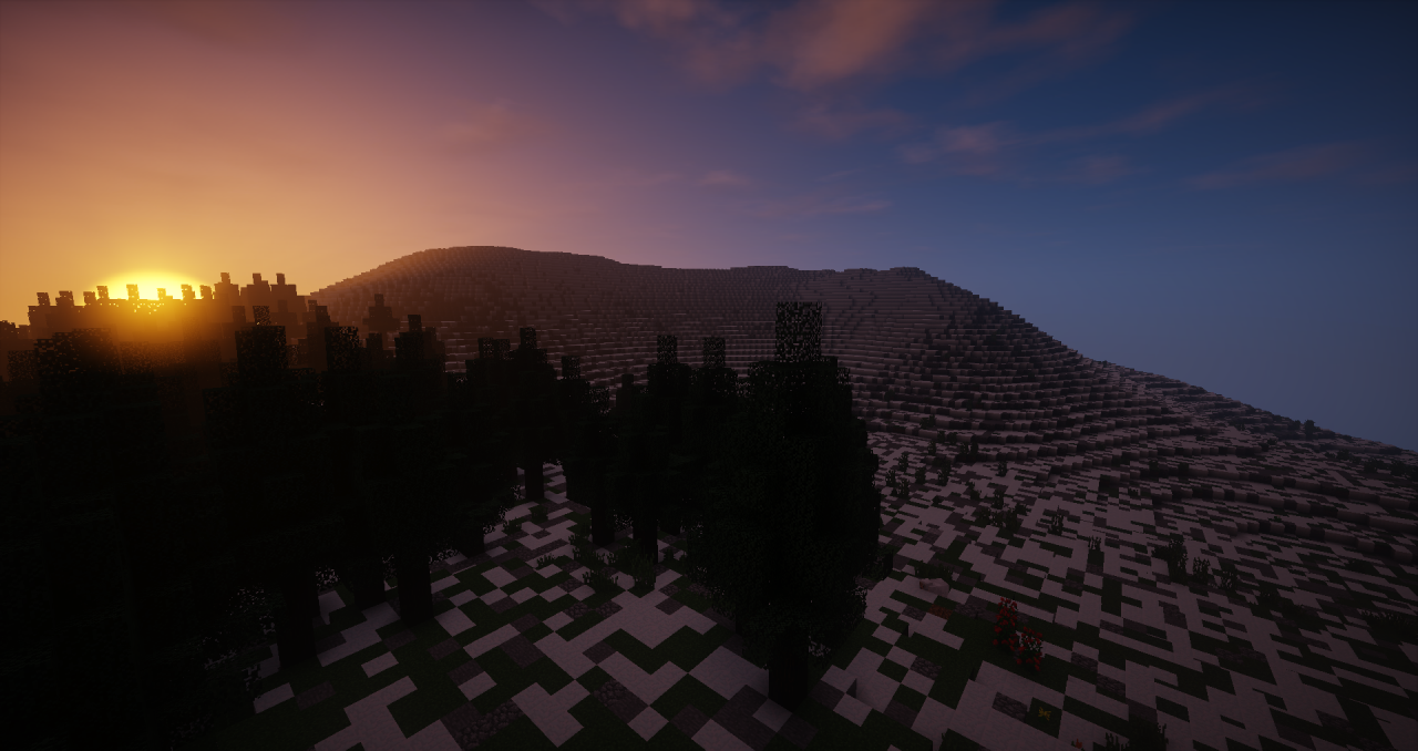 Primo, my first terraforming 1024x1024 Minecraft Map