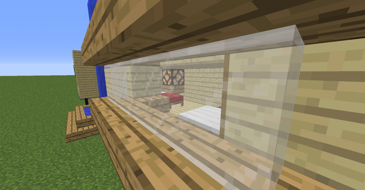 Eco-Friendly House too eco friendly thats why it looks ugly Minecraft Map