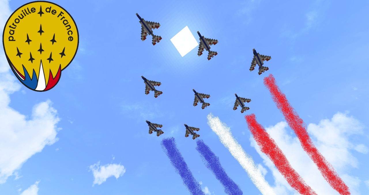 [French Display Team] Patrouille de France Minecraft Map