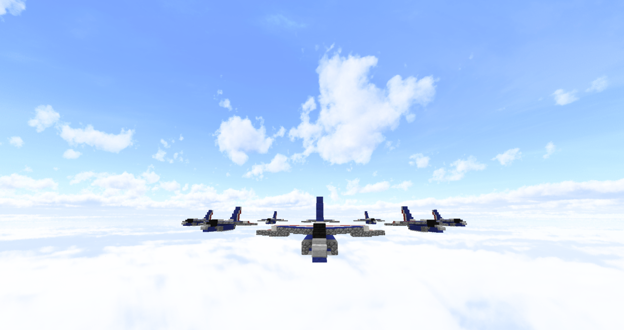 [French Display Team] Patrouille de France Minecraft Map