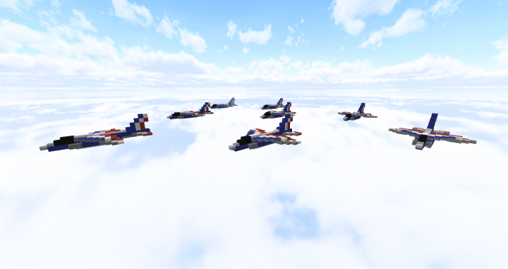[French Display Team] Patrouille de France Minecraft Map