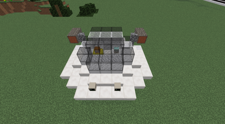 Rick's Space Cruiser from Rick And Morty Minecraft Map