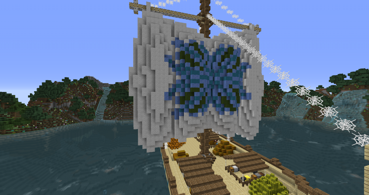 Elven Ship Minecraft Map