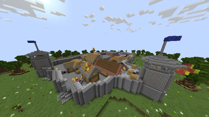 Under siege Minecraft Map