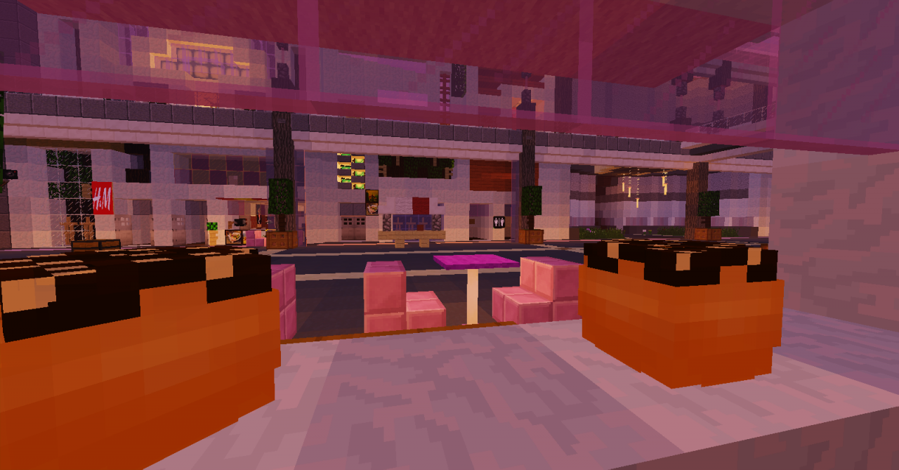Shopping mall (interior) Minecraft Map