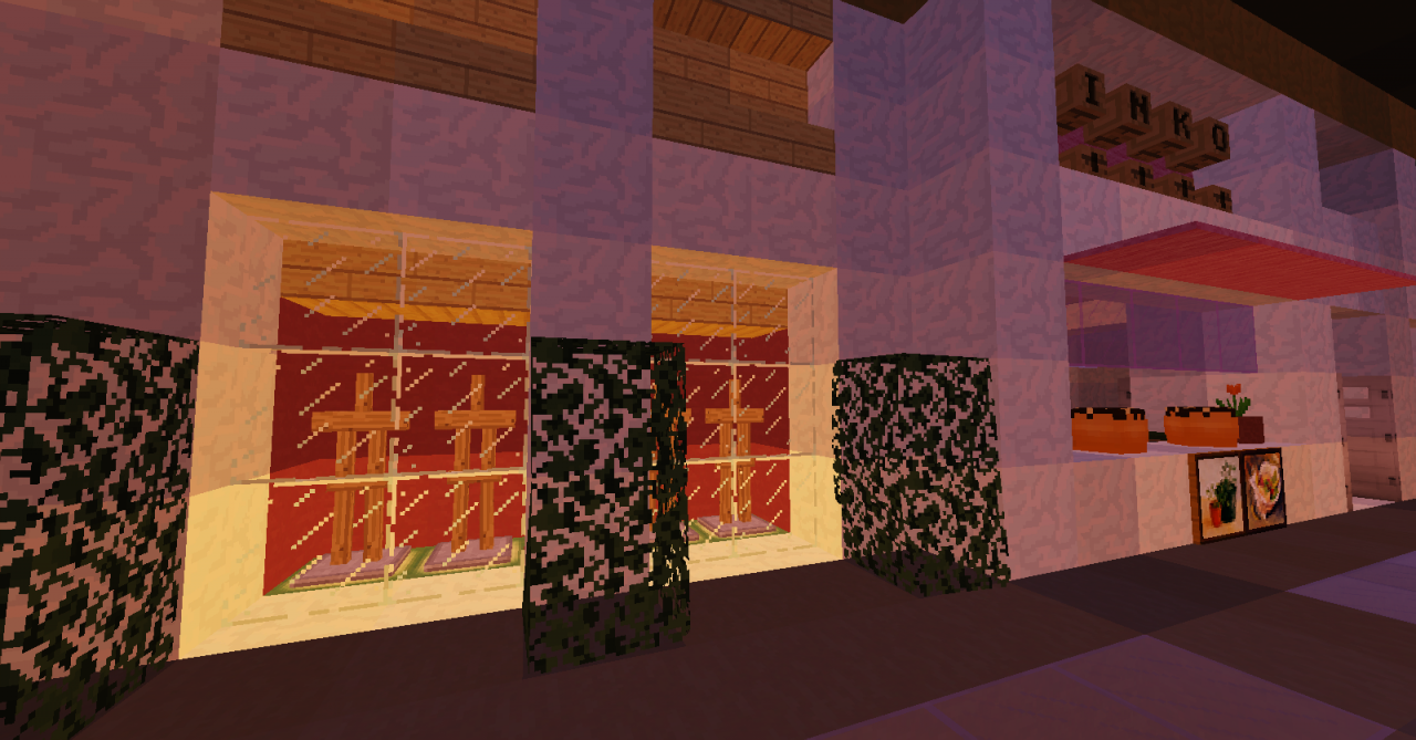Shopping mall (interior) Minecraft Map